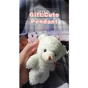 School Backpack for Girls,Cute Backpacks for Teen Girls with Pendent,Outdoor backpack,Book Bag,Purple Backpack (black)