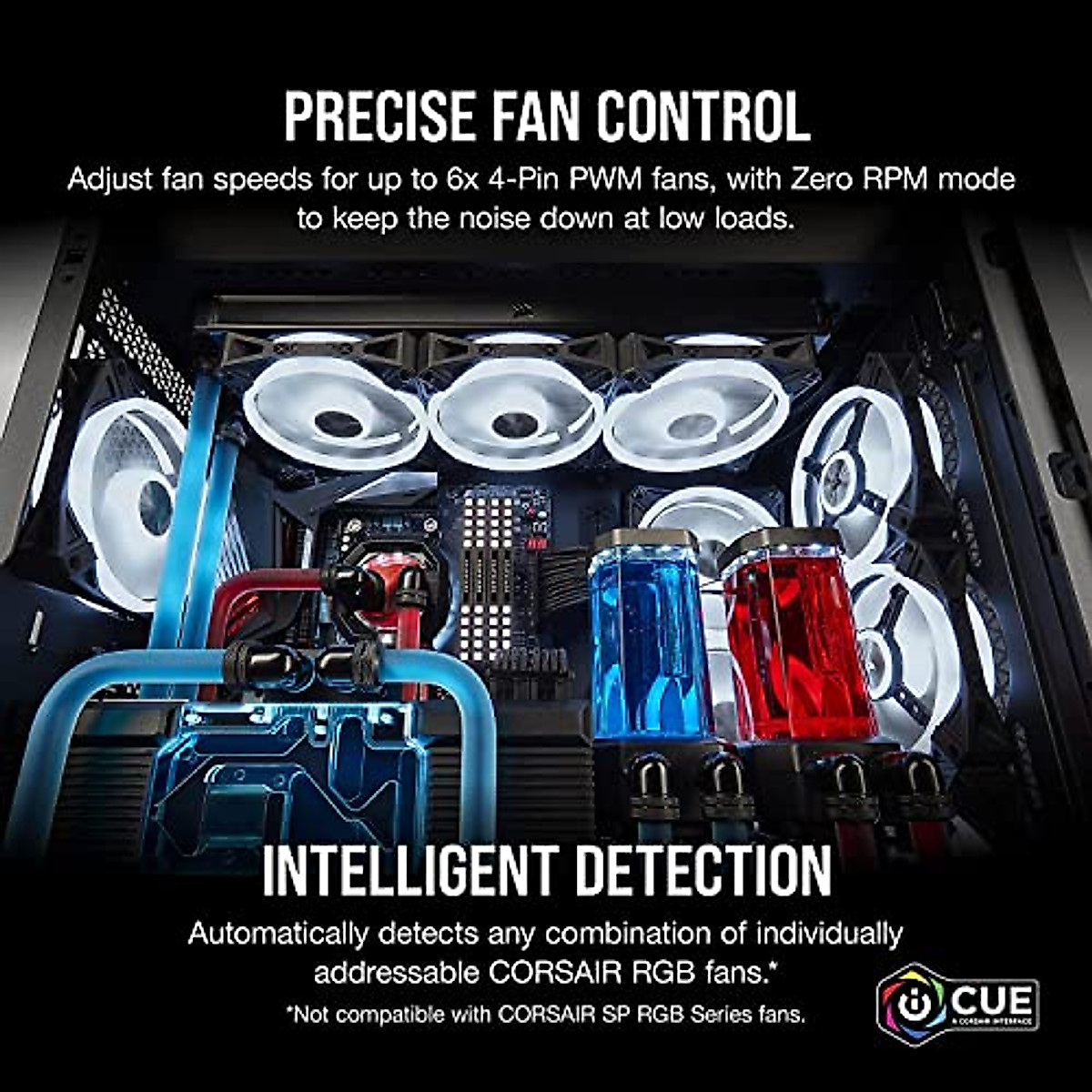 CORSAIR iCUE COMMANDER CORE XT, Digital Fan Speed and RGB Lighting Controller