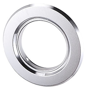 Baluue Bird Incubator Supplies Wooden Bird Nest Anti Bite Ring, ing Box Accessory, Birds Breeding Box Ring, Parrot Bird Hatchery Breeding Box Ring, 85mm (Silver)