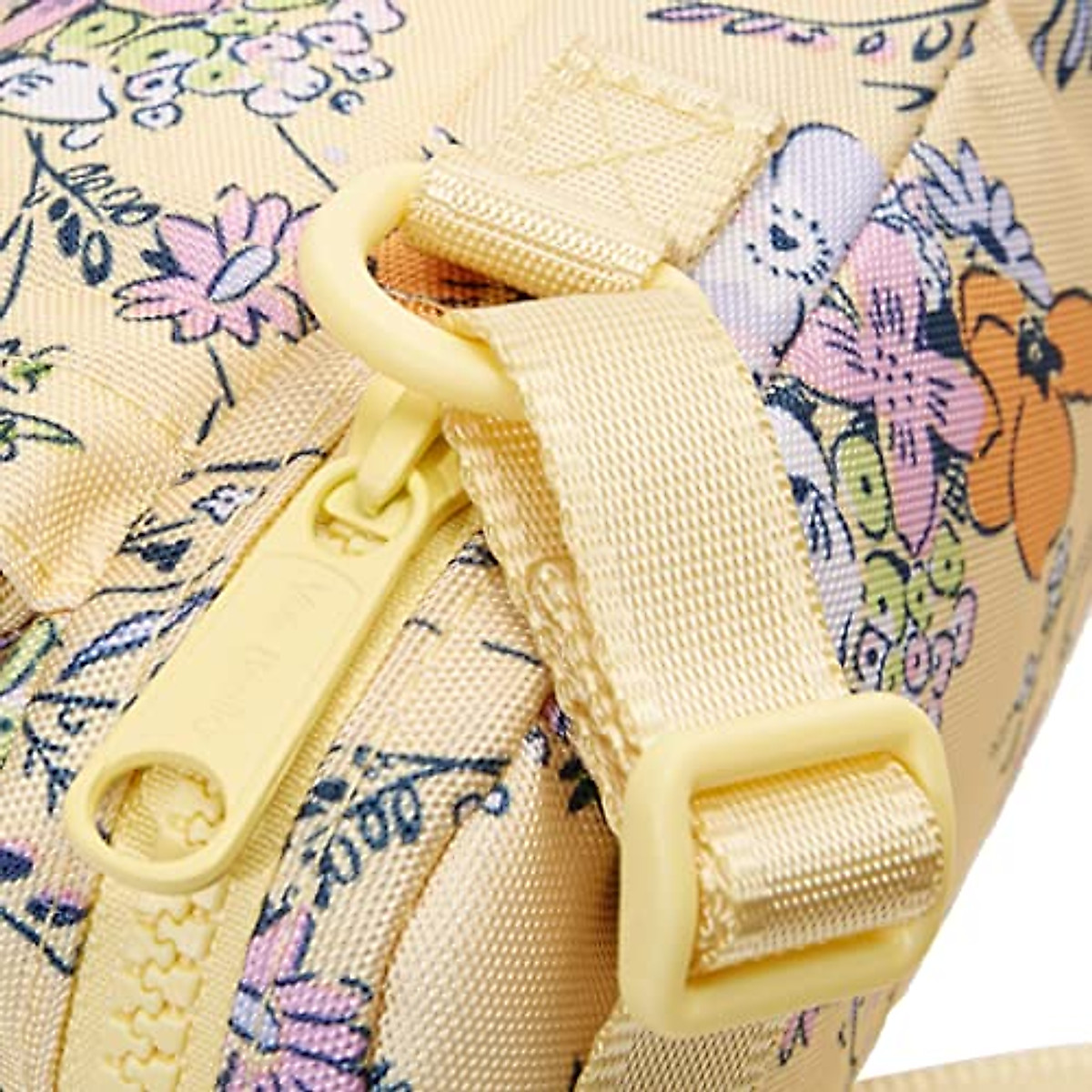 Vera Bradley Women's Recycled Lighten Up Reactive Deluxe Water Bottle Crossbody Sling Bag, Sunlit Garden, One Size