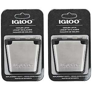 Igloo Cooler Stainless Steel Latch and Single-Screw Attachment Post, 2-Pack