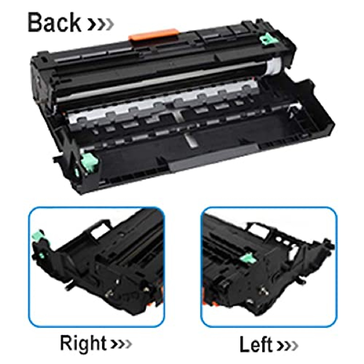 CLYWENSS Compatible DR-730 Replacement for Brother DR 730 DR-730 DR730 Drum Unit to use MFC-L2710DW MFC-L2750DW HL-L2395DW HL-L2370DW XL DCP-L2550DW (2 Pack, NOT Include Toner)