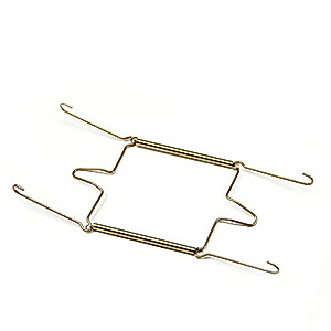 MroMax Plate Hanger 10" U Type Stainless Steel Plate Hangers Invisible Wall Hooks for Walls Compatible Decorative Plates Hooks Dish Display Holder Golden 1PCS