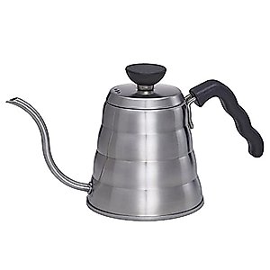 Hario V60 "Buono" Gooseneck Coffee Kettle, 700ml, Stainless Steel, Silver