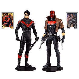 McFarlane Toys DC Multiverse Red Hood and Nightwing 7" Action Figure Multipack