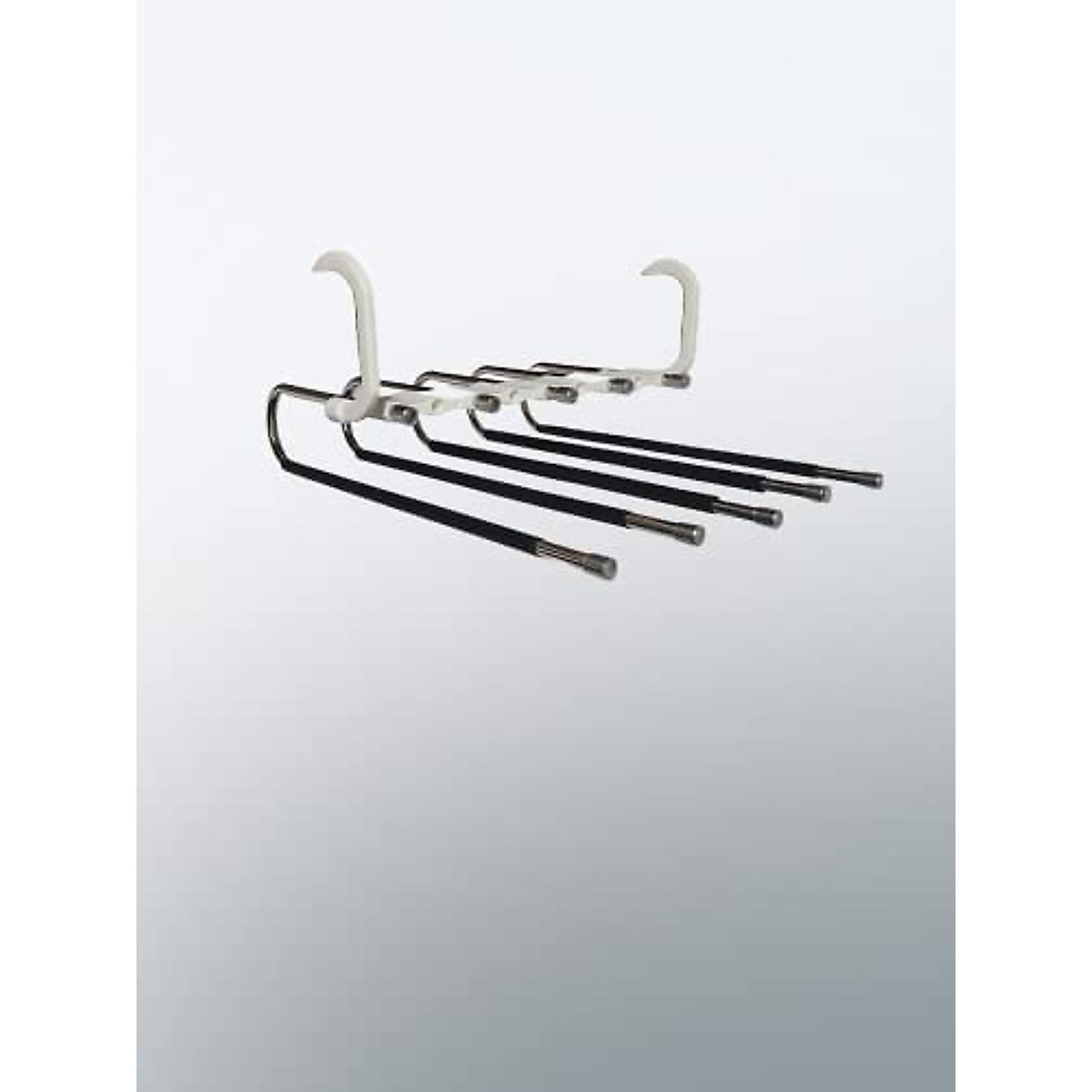 Multifunctional Folding Storage Trousers Rack, Non-Slip Clothes Organizer for Trousers, Scarves, Slack, ect.