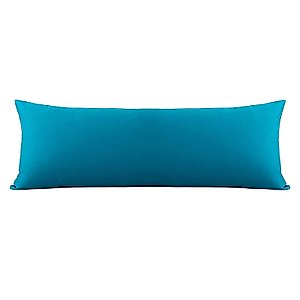 LCBD Rayon Made from Bamboo Teal Body Cooling Pillowcase 20x54 inches