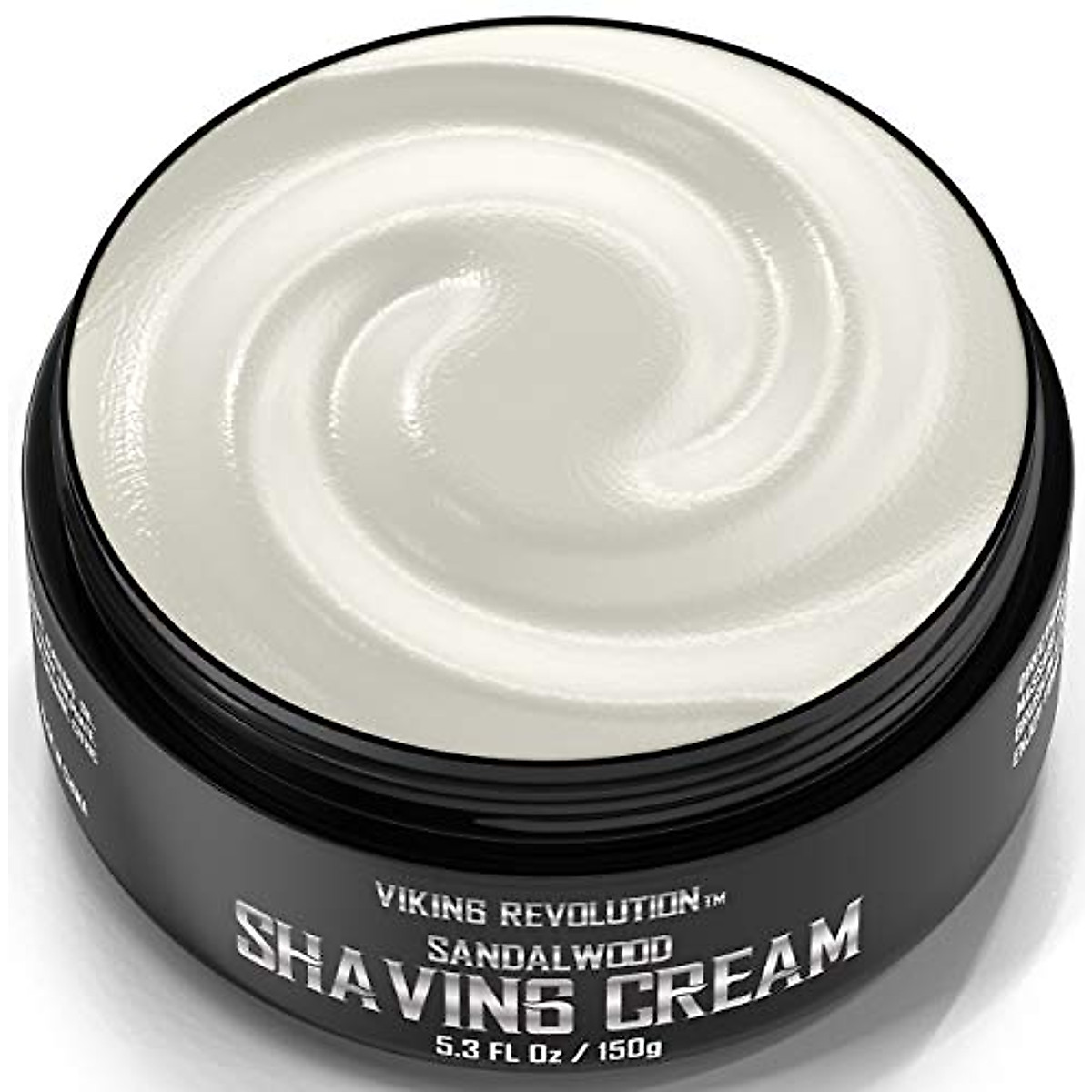 Luxury Shaving Cream for Men- Sandalwood Scent - Soft, Smooth & Silky Shaving Soap - Rich Lather for the Smoothest Shave - 5.3oz