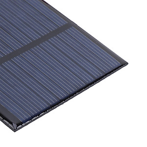5Pcs DC 5.5V 0.6W Small Solar Module 65 x 65mm Solar Battery Panel with 30cm Cable