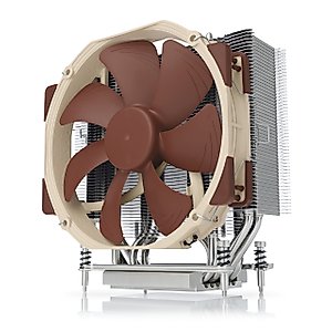 Noctua NH-U14S TR4-SP3, Premium-Grade CPU Cooler for AMD sTRX4/TR4/SP3 (140mm, Brown)