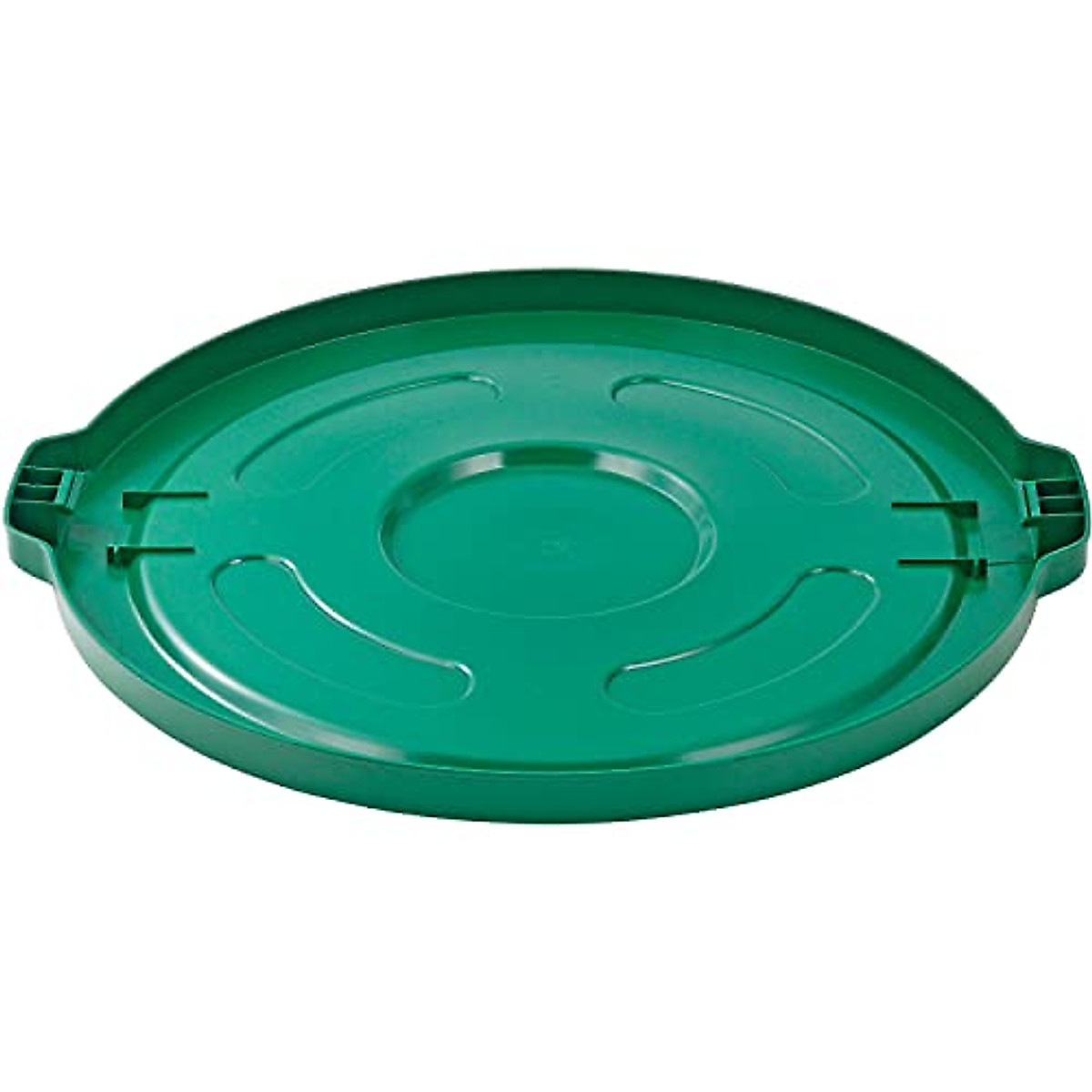 Global Industrial 55 Gallon Garbage Can Lid, Green