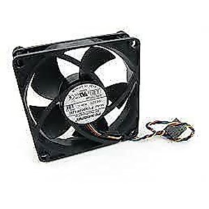 Yesvoo Desktop Case Cooling Fan for Dell OptiPlex 780 790 990 3010 3020 7010 7020 9010 T1700 XE2 SFF, P/N: MF80201VX-Q010-S99 9DVNN 09DVNN 725Y7 0725Y7 PVA080F12H, 4wire 5pin DC12V 0.36A