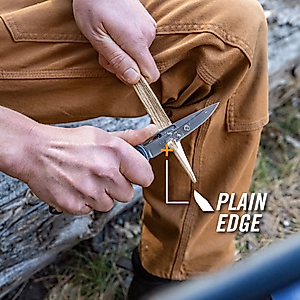 Gerber Gear Affinity Folding Pocket Knife Plain Edge D2 3.6 Inch Blade, Copper