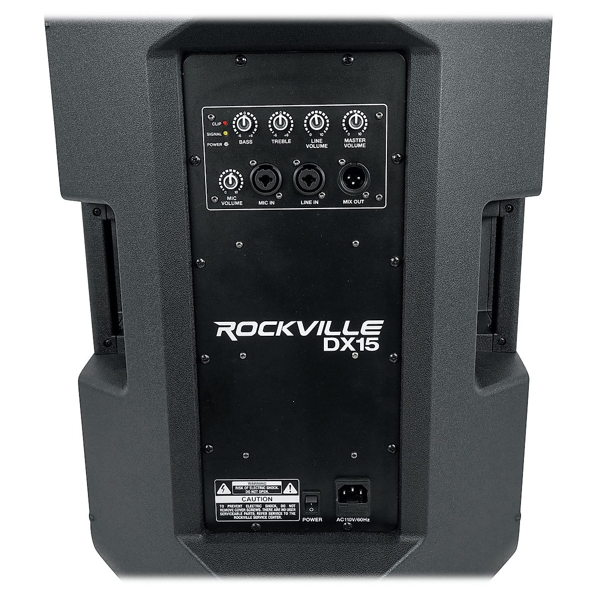 Rockville 2 DX15 15" Class D 2000w Powered Active DJ PA Speakers 500w RMS! Loud