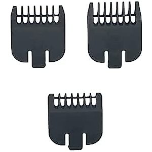 Trimmer Replacement Blade Guard Beard Stubble Guide Comb Set 1/16 1/8 3/16 for Wahl All in One Lithium Ion 59300 (Fits Only One Blade Size for Specific Models)