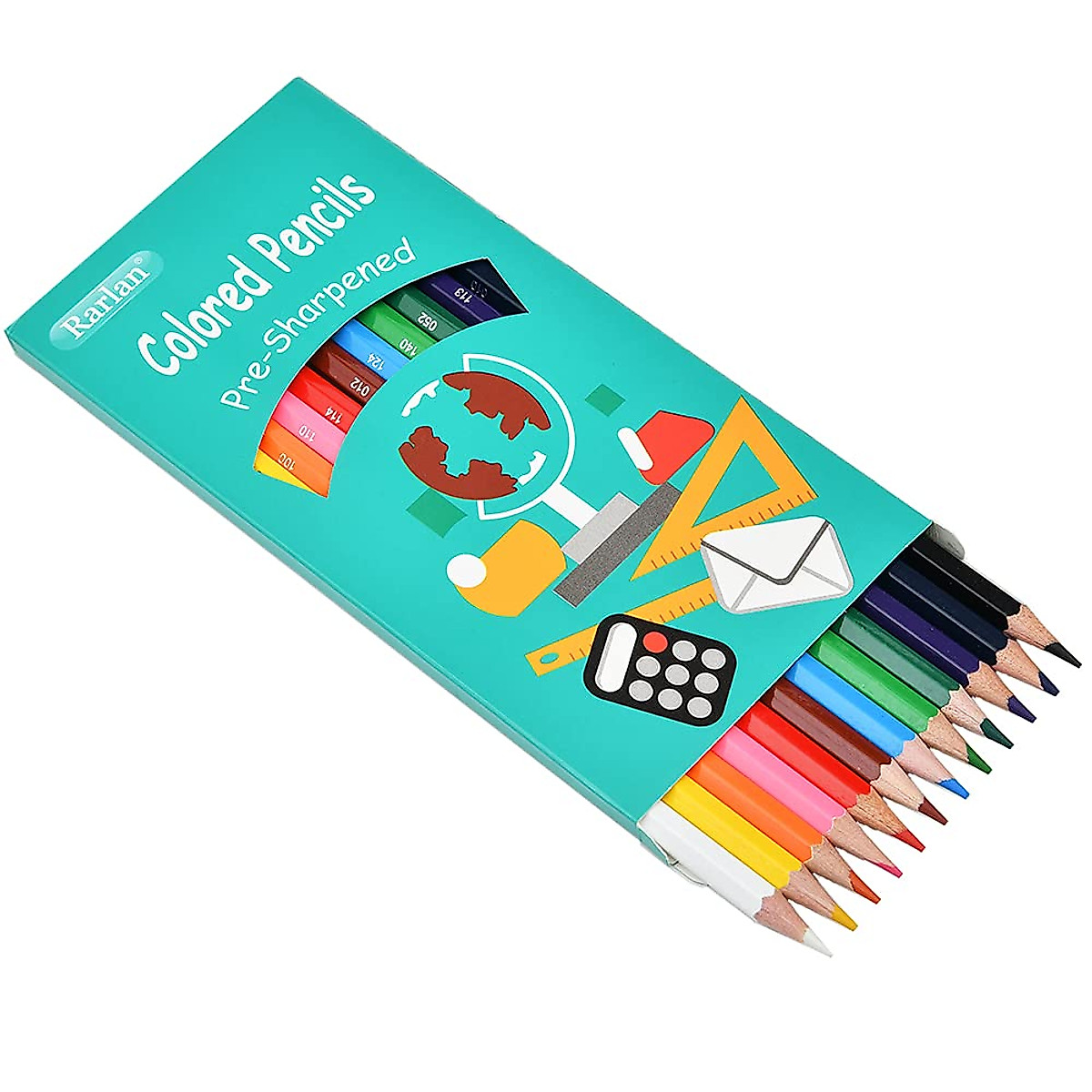 Rarlan Bulk Colored Pencils - 432 Count Assorted Colors for Kids