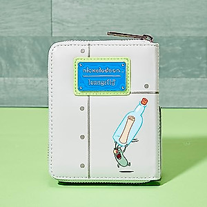 Loungefly SpongeBob SquarePants Plankton Wallet, Faux Leather, Multicolor, Unisex