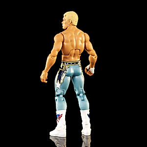 Mattel WWE Cody Rhodes Top Picks Elite Collection Action Figure, Articulation & Life-Like Detail, Interchangeable Accessories, 6-inch
