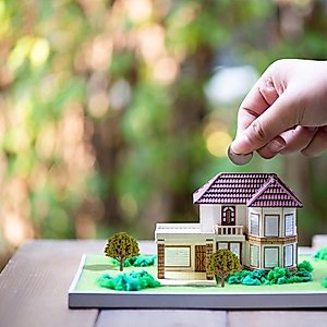 Angoily 20pcs Model Scenery Landscape Trees Model Trees Yellow Scenery Layout Landscape Trees Model Scenery Tree