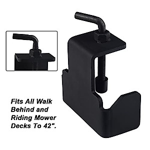 AMTHKNO Lawn Mower Blade Removal Tool, Blade Removal Tool, 490-850-0005 Mower Blade Removal Tool - for Riding and Walk-Behind Lawn Mowers Single and Twin Blade Models Universally Compatible.