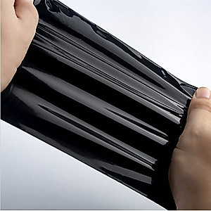 Tattoo Wash Bottle Bags, Thicken Disposable Squeeze Bottle Bags for Tattoo Wash Bottles Tattoo Supplies and Equipment, Black, 100PCS