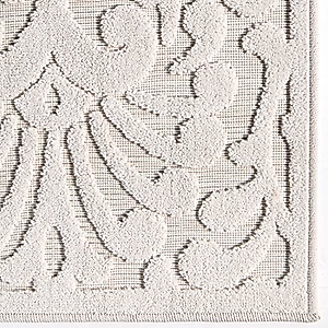 My Texas House by Orian Indoor/Outdoor Bluebonnets Area Rug, 7'9" x 10'10", Natural