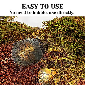 Hamiledyi Coconut Fiber Substrate Reptile Terrarium Bedding Organic Loose Hermit Crab Habitat Coco Fiber for Tortoise Crested Gecko Lizards Frogs Tarantulas (2 Pack)