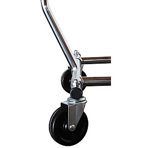 DecoBros Supreme Commercial Grade Clothing Garment Rack, Chrome