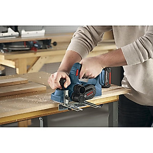 Bosch PLH181K-RT 18V 3-1/4 in. Lithium-Ion Planer Kit (Renewed)