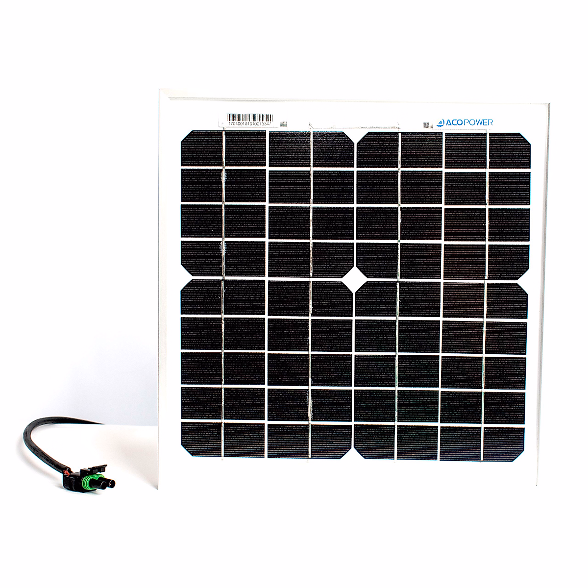 Spartan Ghost or Golive Trail Cameras 15 inch 10W 12V Monocrystalline Solar Panel with Cable Connector for HCO Game 4G LTE Verizon AT&T USA Blackout Infrared Cameras (Version 15" 10W)