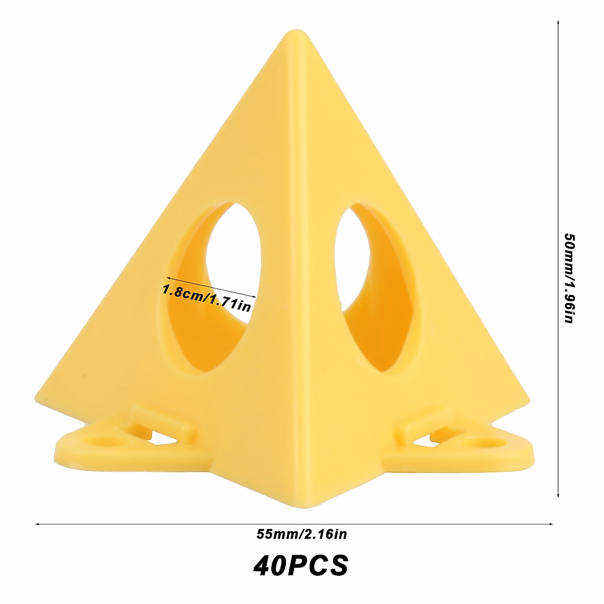 40pcs Pyramid Stands, Painters Pyramids, Painter's Painting Stands Pyramids, Mini Cone Paint Stands for Cabinet Paint, Canvas Stands, Door Risers Support, Painter Elevated, Paint Pouring Suppliers