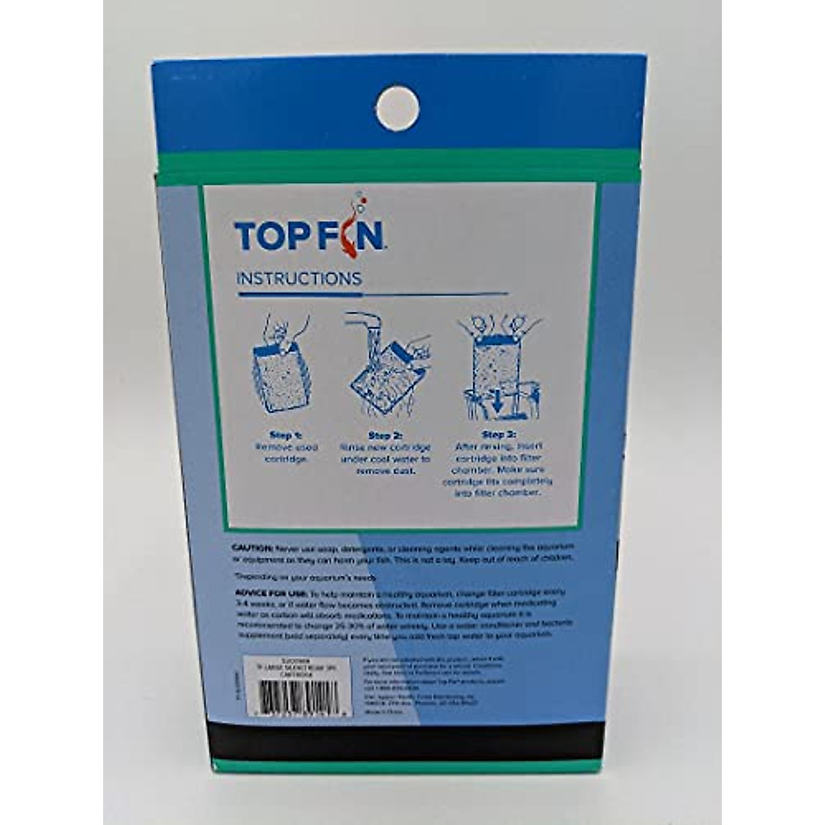 Top Fin Silenstream PF-L Refill for PF20, PF30, PF40 and PF75 Power Filters 6.5in x 4.5- (3 Count)