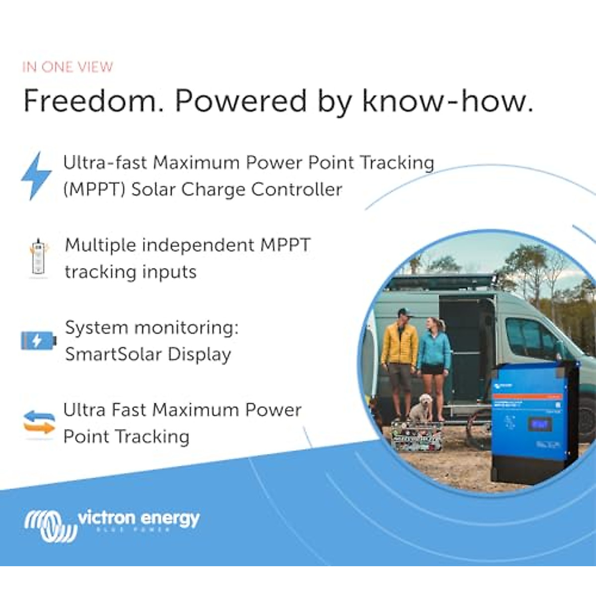 Victron Energy SmartSolar MPPT RS 450V DC 100 amp 48-Volt Tr Solar Charge Controller (Bluetooth)