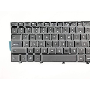 Keyboard Replacement for Dell inspiron 15 3000 5000 3541 3542 3543 3551 3552 3558 3593 3567 5542 5545 5547 5755 5551 5558 5552 5758 5759 5559, inspiron 17 5000 5748 5749 5755 5758 5759 Laptop