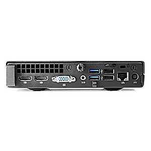 HP Elite 600 G1 Micro Desktop Computer Ultra Small Tiny PC (Intel Core i3-4160T, 4GB Ram, 320GB HDD, WiFi)- (Renewed)