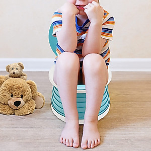 Travel Potty for Toddler, INSOUR Kids Portable Potty Training Toilet for Indoor and Outdoor, 2-in-1 Car Potty Chair for Baby