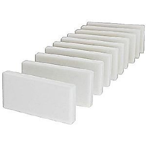White Streak Plates - set of 10