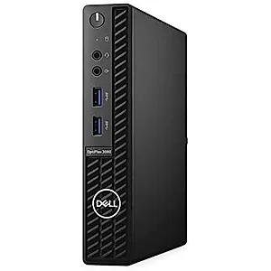 Dell OptiPlex 3080 Micro Form Factor Business Desktop, Intel Core i5-10500T Processor, 16 GB DDR4 RAM, 1 TB SSD, WiFi, HDMI, Display Port, Bluetooth, Windows 10 Pro (Latest Model), Black