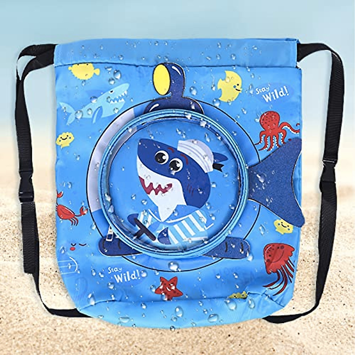 ITUBLE Lightweight Drawstring Gym Bag Swim Bags Yogo Backpack Waterproof Draw String Sackpack Beach Backpacks Sport Knapsack for Women Men Camping Hiking Shopping Swimming Dance Travel