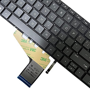 GinTai Laptops Keyboard Backlit US Replacement for HP Spectre X360 15-CH 15T-CH000 15-DF L30531-DH1 92.NEZBQ.J1N 15-CH008CA 15-CH010CA 15-CH011DX 15-CH011NR 15-CH012NR 15-CH015NR 15-CH017NR 15-CH075NR