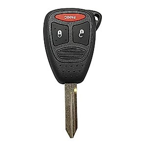 Replacement for 2004-2013 Dodge Durango 2006-2009 Dodge RAM Remote Key Fob FCC ID: KOBDT04A,by AUTOKEYMAX (SINGLE)