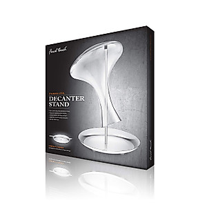 Final Touch Decanter Drying Stand - Stainless Steel with Drip Catching Base (DS201)