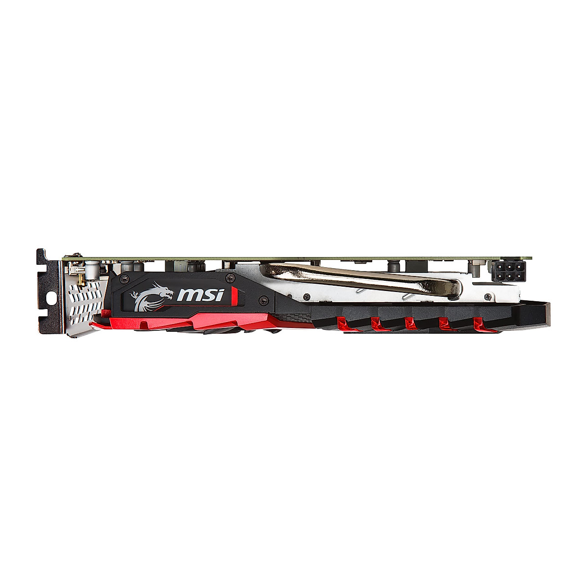 MSI GeForce GTX 1050 Ti Gaming graphics card with Twin Frozr VI cooling system