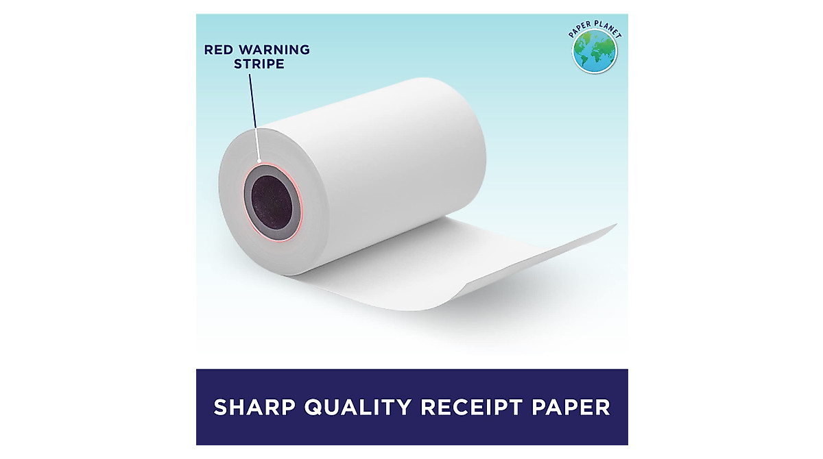 Thermal Paper for Clover Flex POS - 10 Rolls | Reliable & BPA-Free