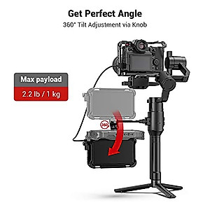 SMALLRIG Adjustable Camera Monitor Mount for DJI Ronin-S/Ronin-SC & ZHIYUN Crane 2S/Crane 3/3S/WEEBILL-S & MOZA AirCross 2 Gimbals - 2889