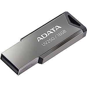 Pen Drive A-Data UV250 16GB USB 2.0 Silver