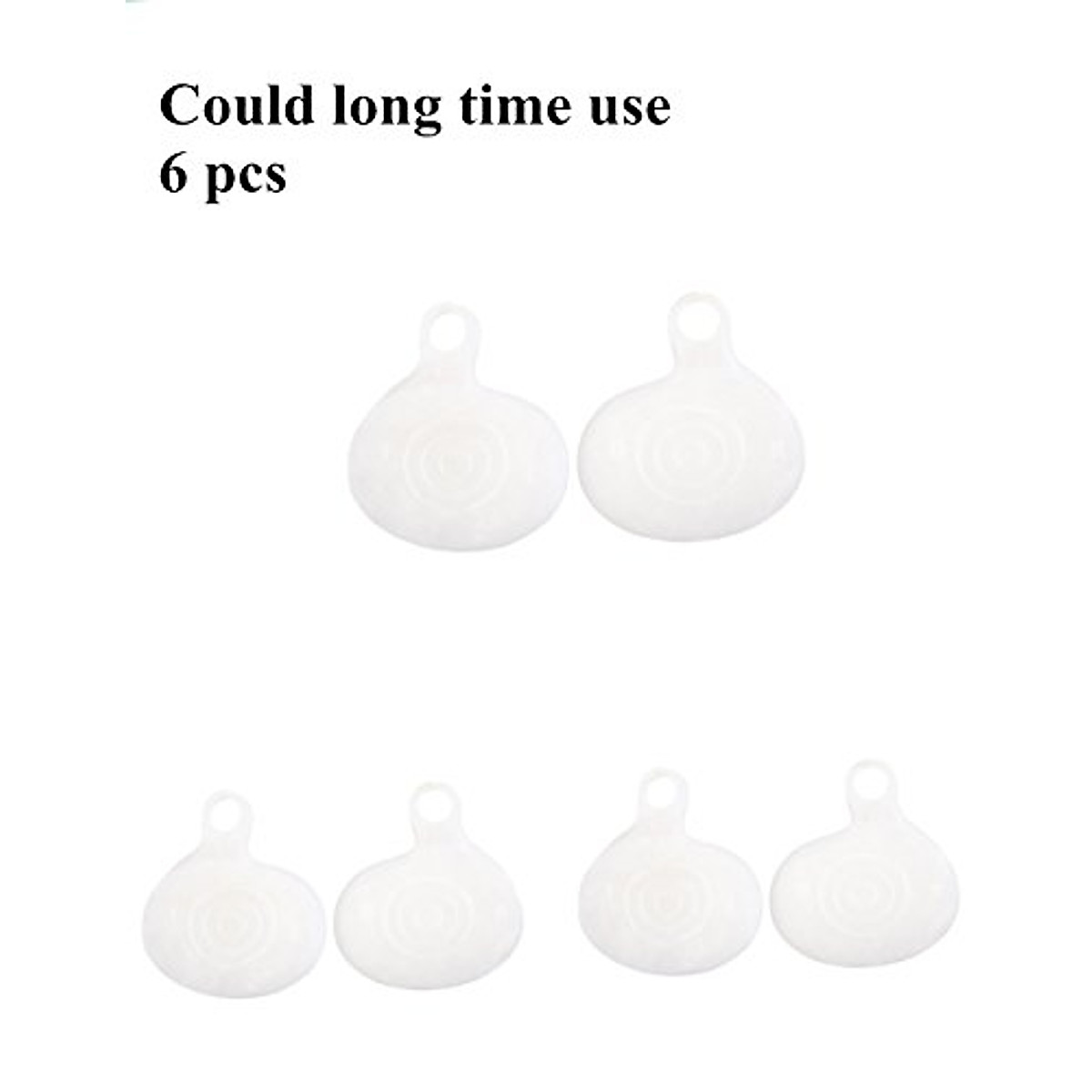 6PCS Silicone Gel Ball of Foot Cushion Arch Support Insoles Metatarsal Foot Pain Relief (6 pcs)