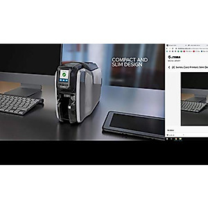 ZEBRA ZC350 LT Printer (Double-Sided, Ribbon)