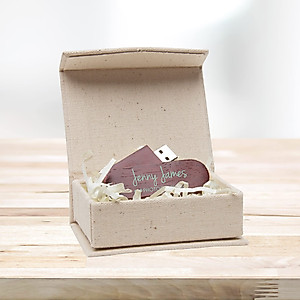 Neil Enterprises Inc. Small Linen Box for Flash Drive