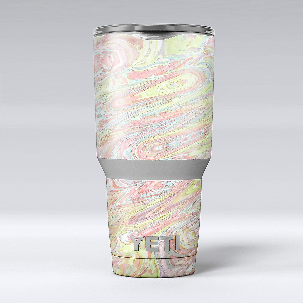 Design Skinz Slate Marble Surface V36 - Skin Decal Vinyl Wrap Kit Compatible with The Yeti Rambler Cooler Tumbler Cups